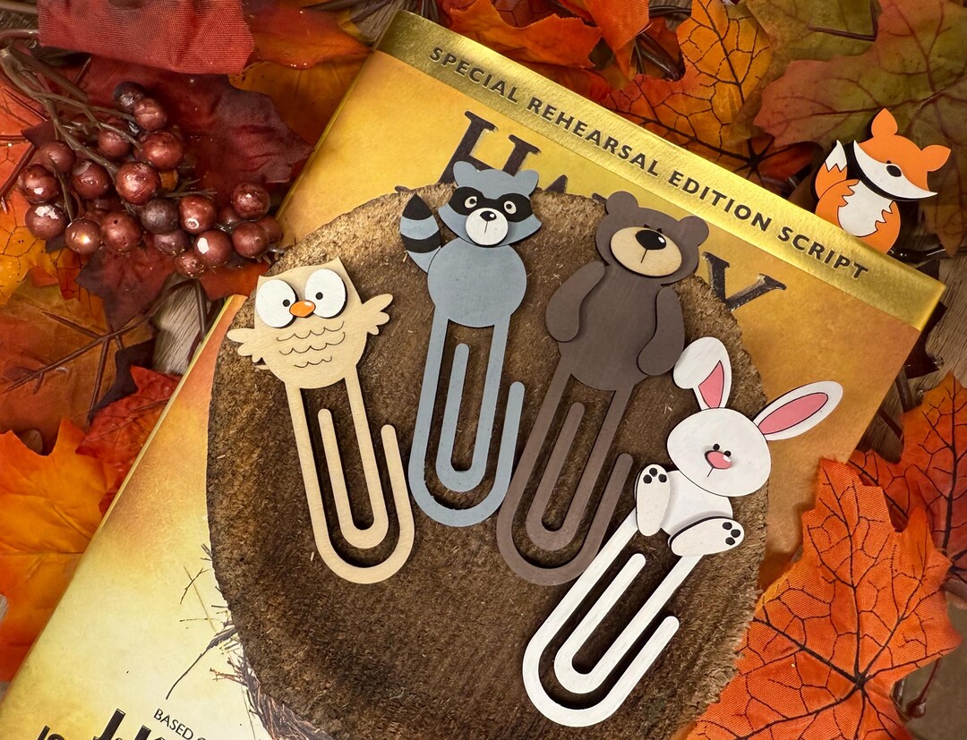 Keep Kids Engaged With Cute Animal Bookmarks for Storytime - Etsy
