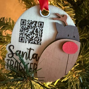 Handmade Santa Tracker Ornament for Kids' Christmas Dreams - Etsy