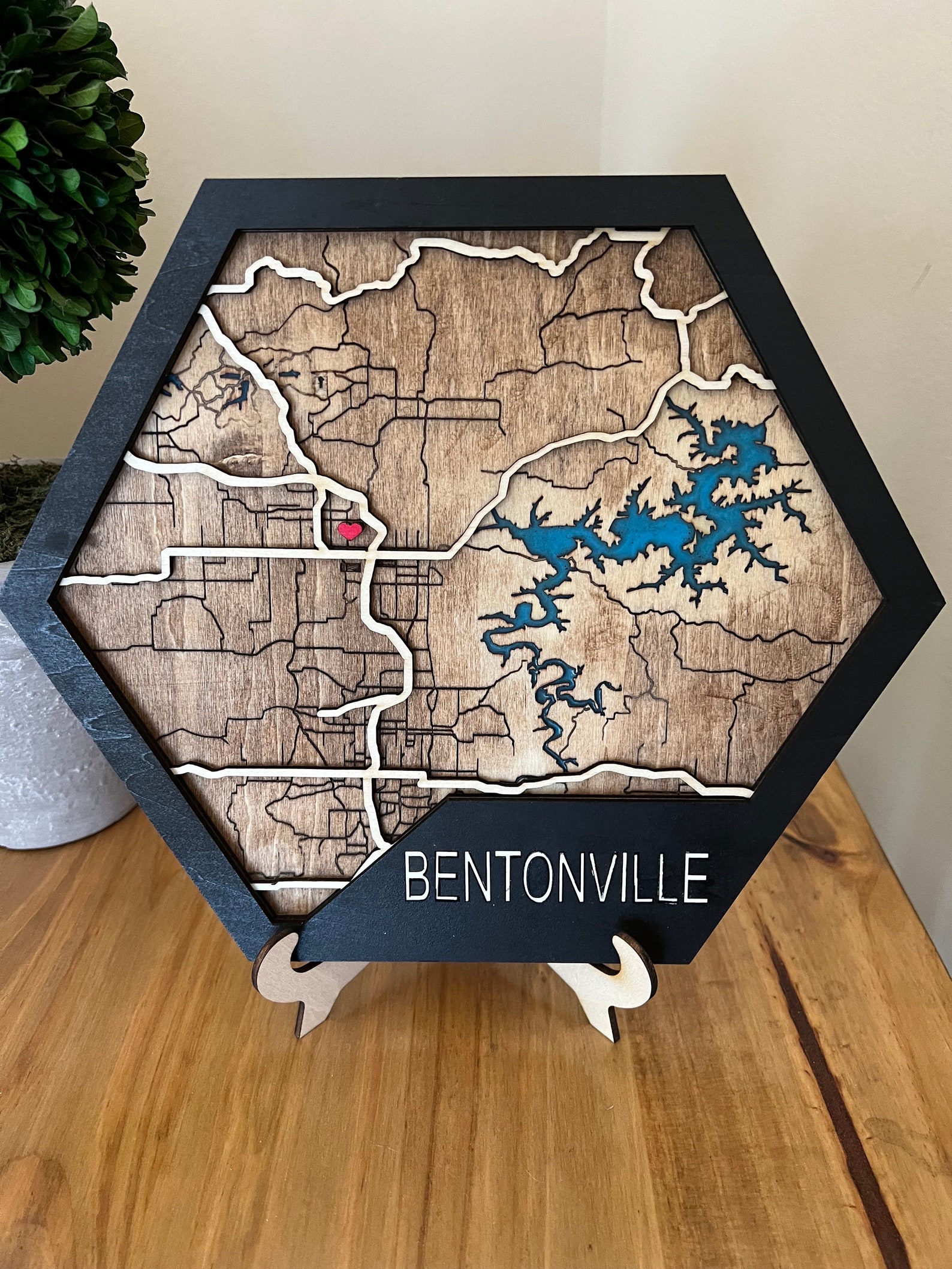 Wood Map/custom City Map of Any City in the World/personalized Laser ...