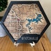 Wood Map/custom City Map of Any City in the World/personalized Laser ...