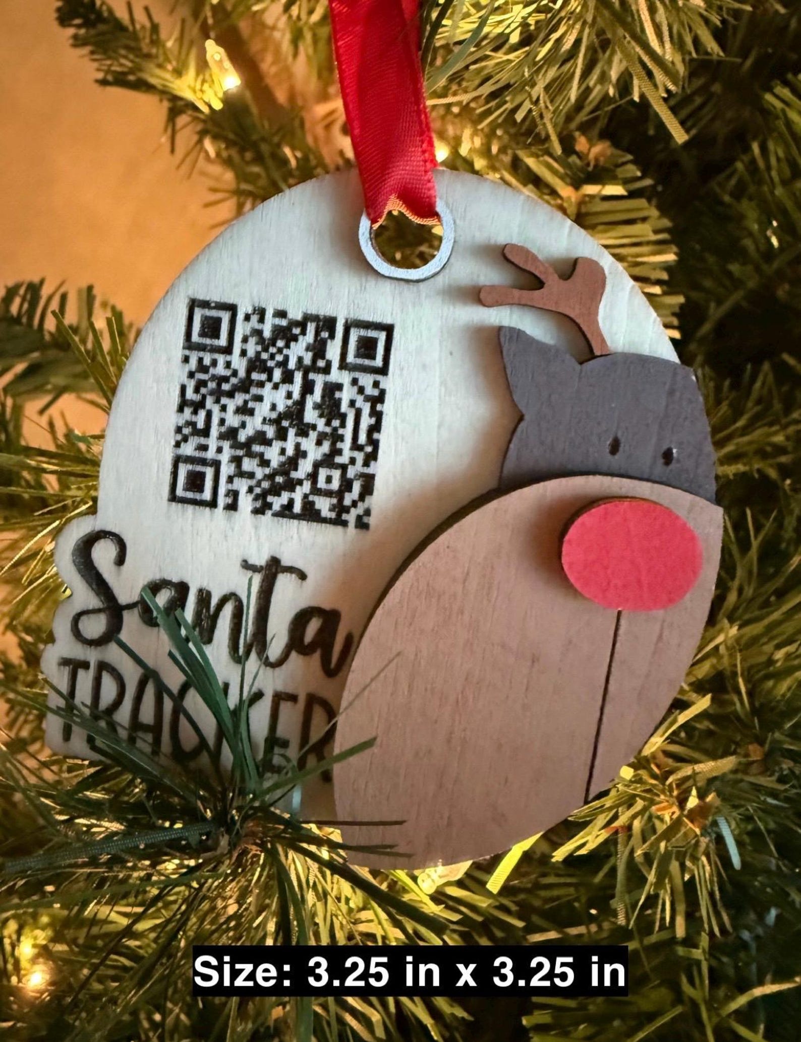 Handmade Santa Tracker Ornament for Kids' Christmas Dreams - Etsy