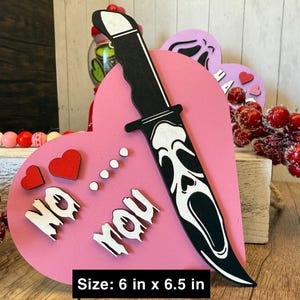 Inspired Scream Valentine's Day Horror Decor for Tier Tray - Etsy