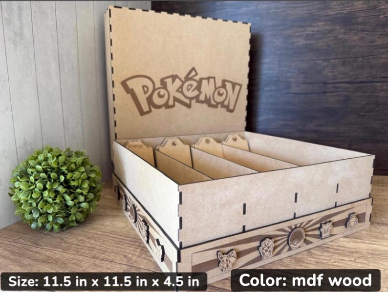 Trading Card Game Premium Storage Solution, Game Card Storage Box ...