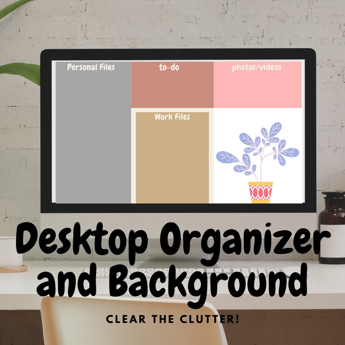 Simple Desktop Wallpaper- Minimal Desktop Wallpaper- Desktop ...