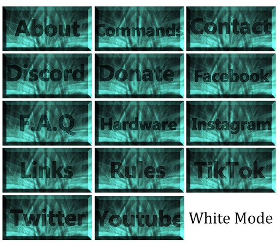 Twitch Panels | Etsy