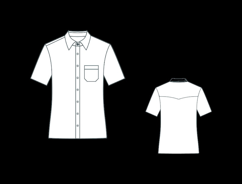 Linen Shirt Sewing Pattern for Men (sizes XS-4XL) (digital Download) - Etsy