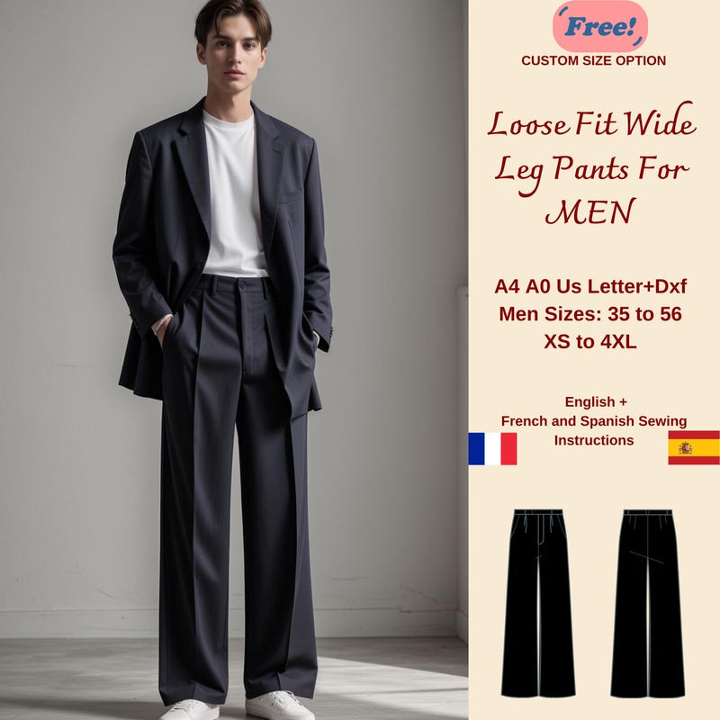 Y2k Sewing Patterns Men - Etsy