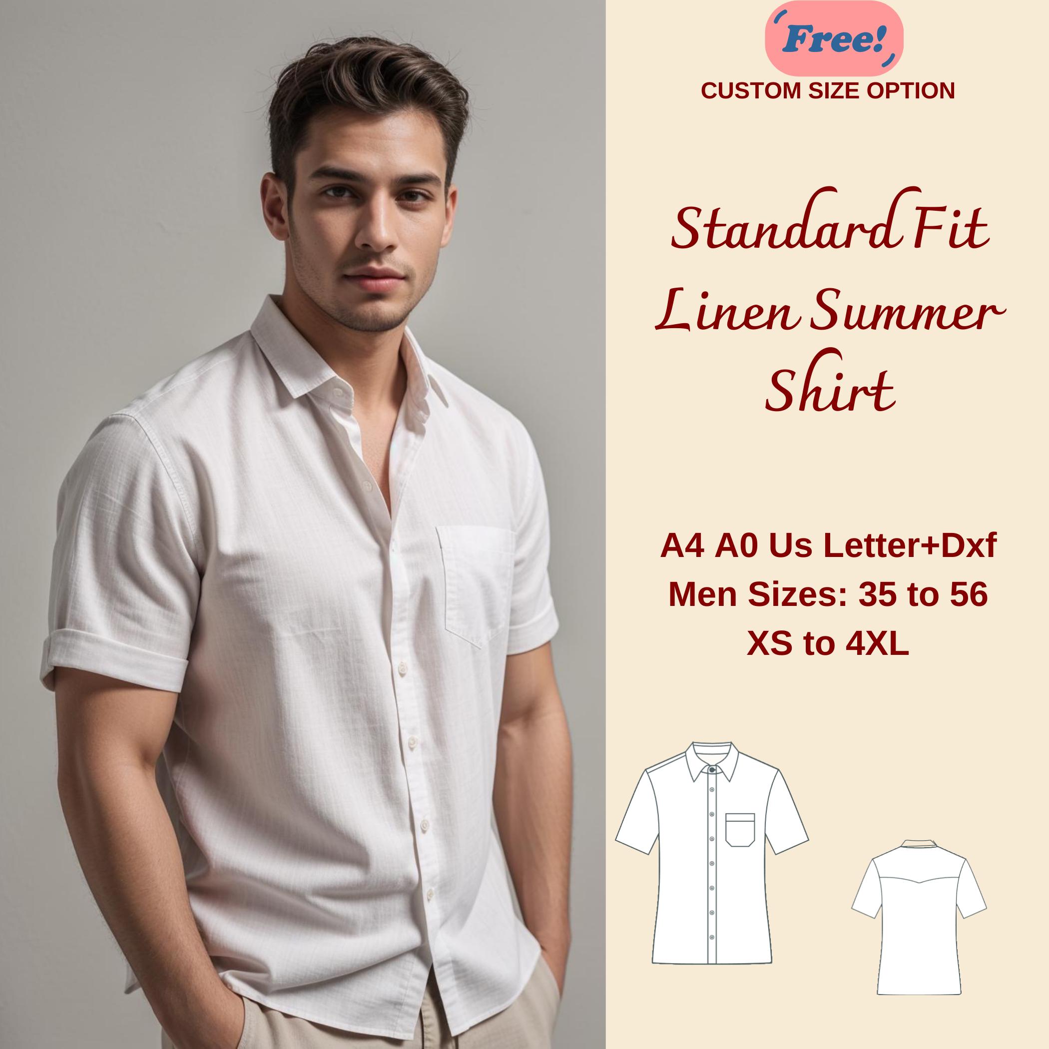 Men's Sewing Patterns Bundle: Suit, Shirt, Pants (XS-4XL) (PDF Download ...