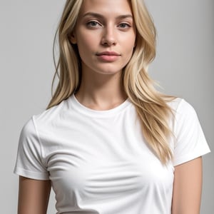 Simple T-shirt Sewing Pattern, Short Sleeve Fitted T-shirt, Basic T ...