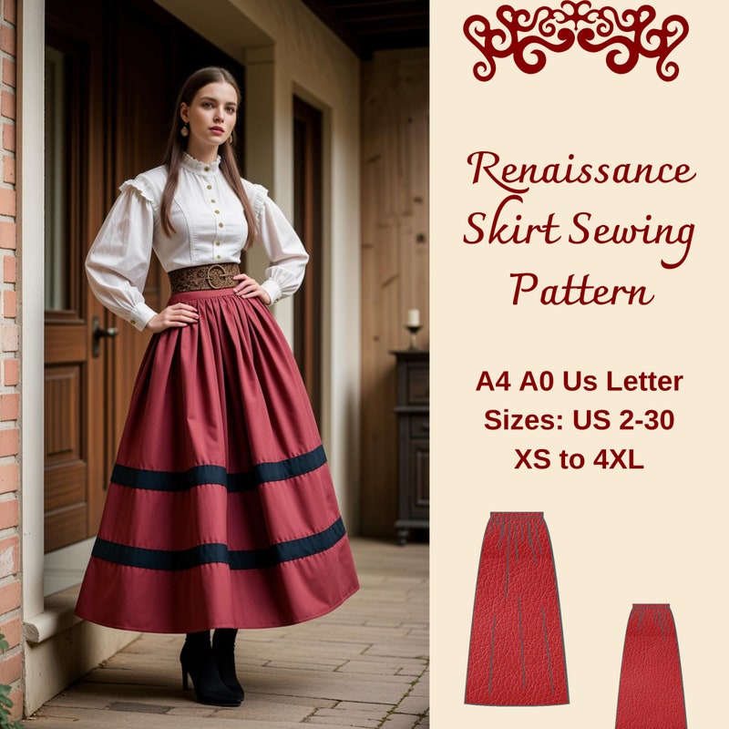 Renaissance Skirt - Etsy