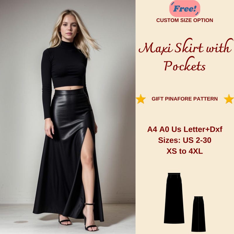 A Line Skirt Pattern - Etsy
