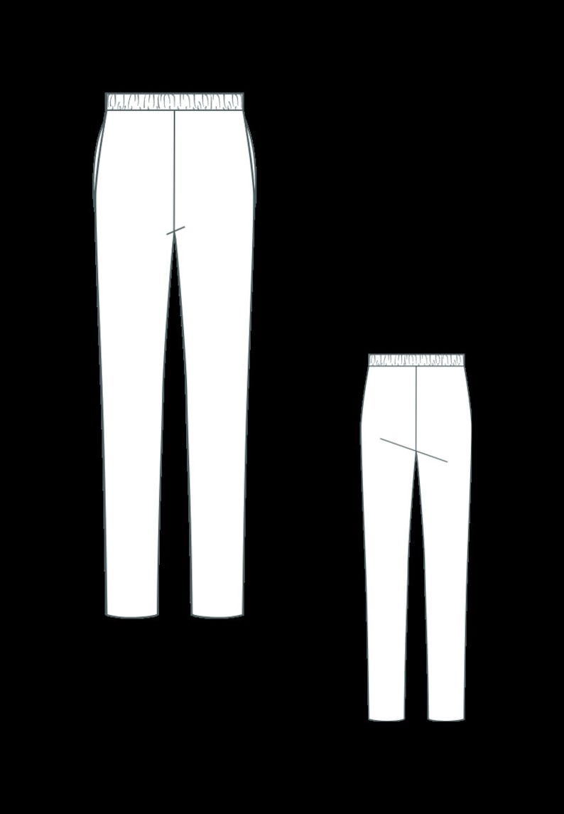 Men's Slim Fit Pants Sewing Pattern, Men's Pants Pattern, Men's Summer ...