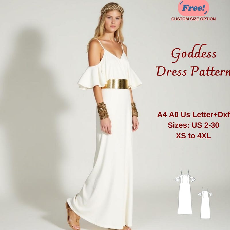 Toga Dress - Etsy
