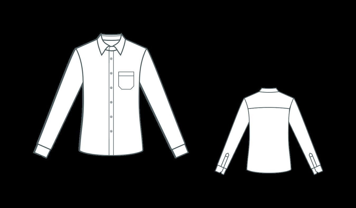 Modern Fit Linen Shirt Sewing Pattern, Shirt Pattern for Men, Button up ...