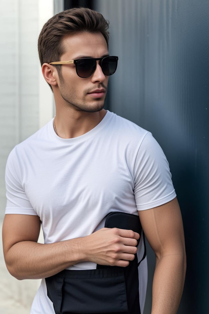 Slim Fit Men's T-shirt Sewing Pattern: Sizes 36 to 56 (digital Download ...