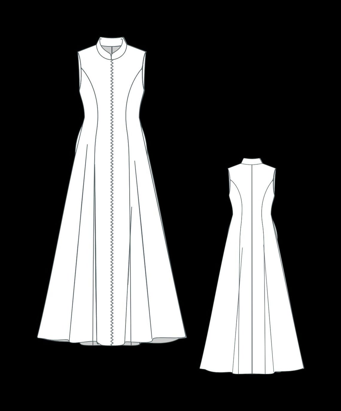 Targaryen Cosplay Dress Sewing Pattern, Dragon Coat Sewing Pattern ...