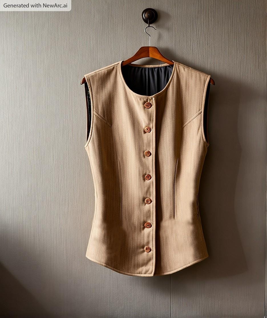 Women's Classic Vest Sewing Pattern: XS-4XL (PDF Pattern) - Etsy