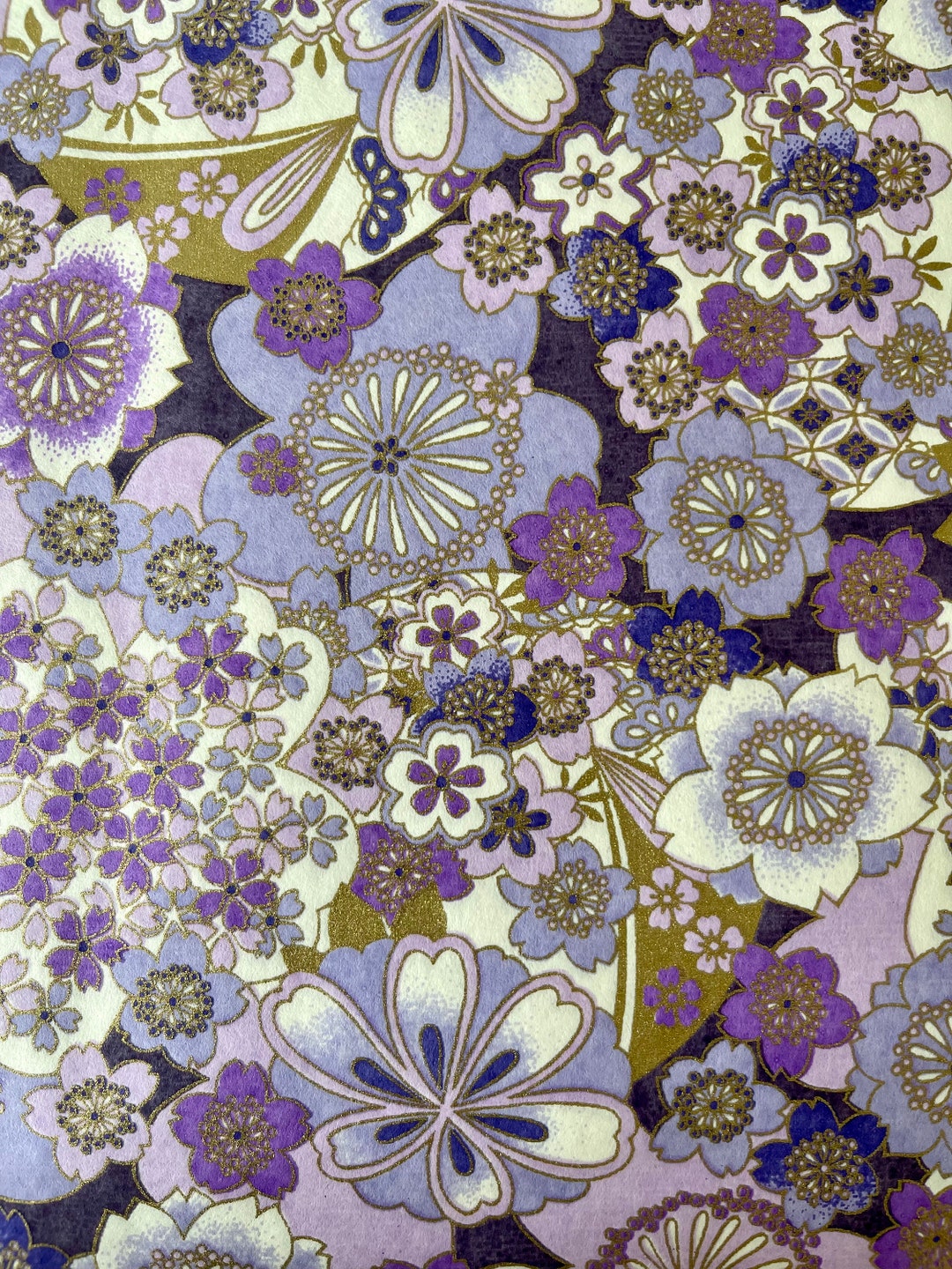 Origami -yuzen Washi -chiyogami - Silk Screen Paper -craft Paper ...
