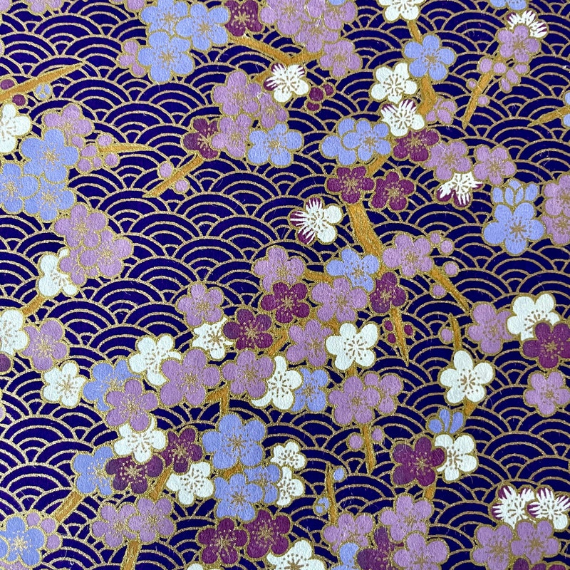 Gold Japanese Silk Screen - Etsy