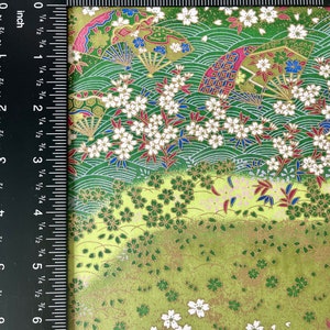 Origami -yuzen Washi -chiyogami -silk Screen Paper -craft Paper -various Size - (M) Streams of ...