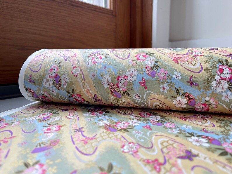 Origami yuzen Washi chiyogami silk Screen Paper craft - Etsy