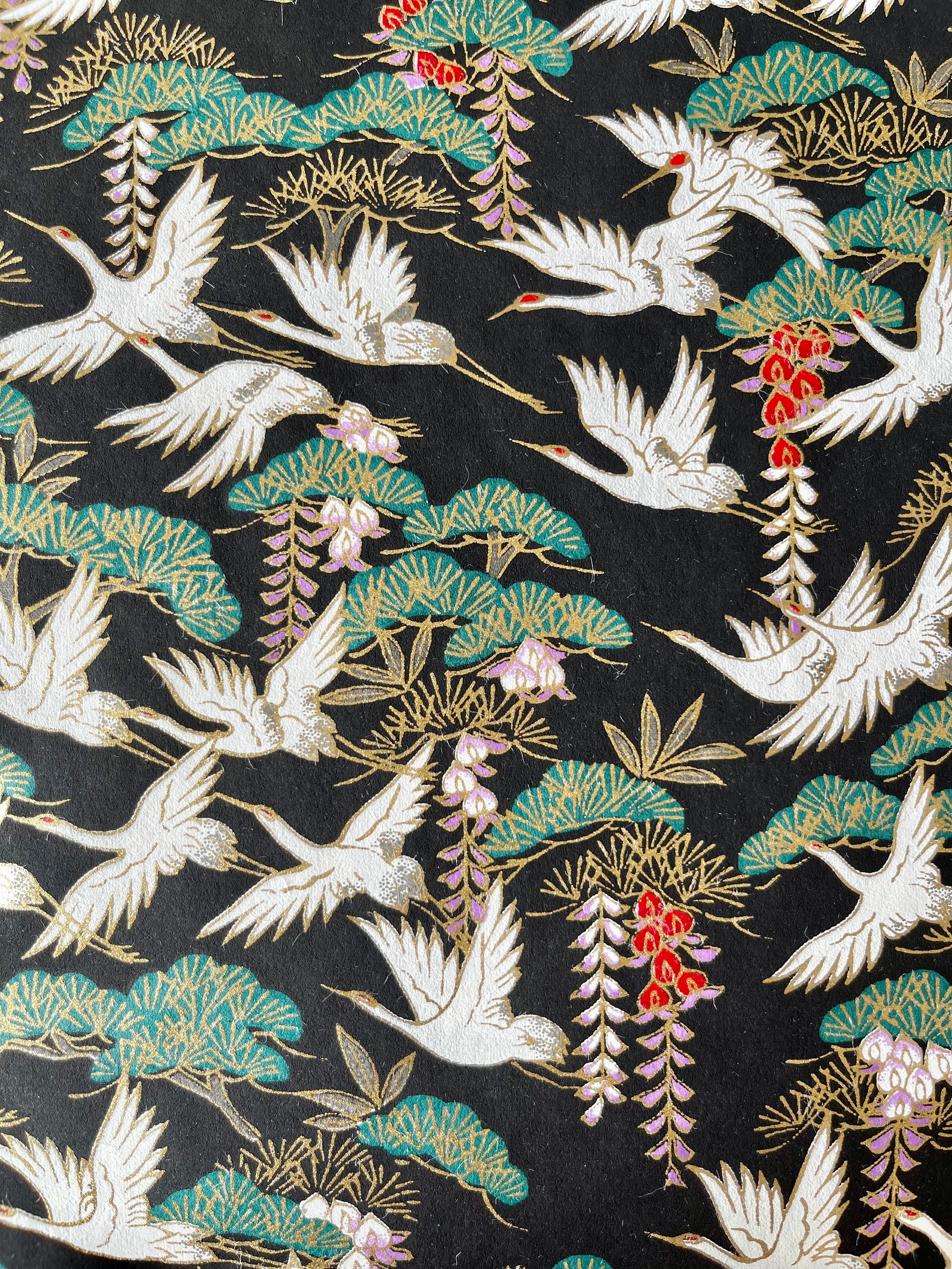 Origami -yuzen Washi -chiyogami -silk Screen Paper -craft Paper ...