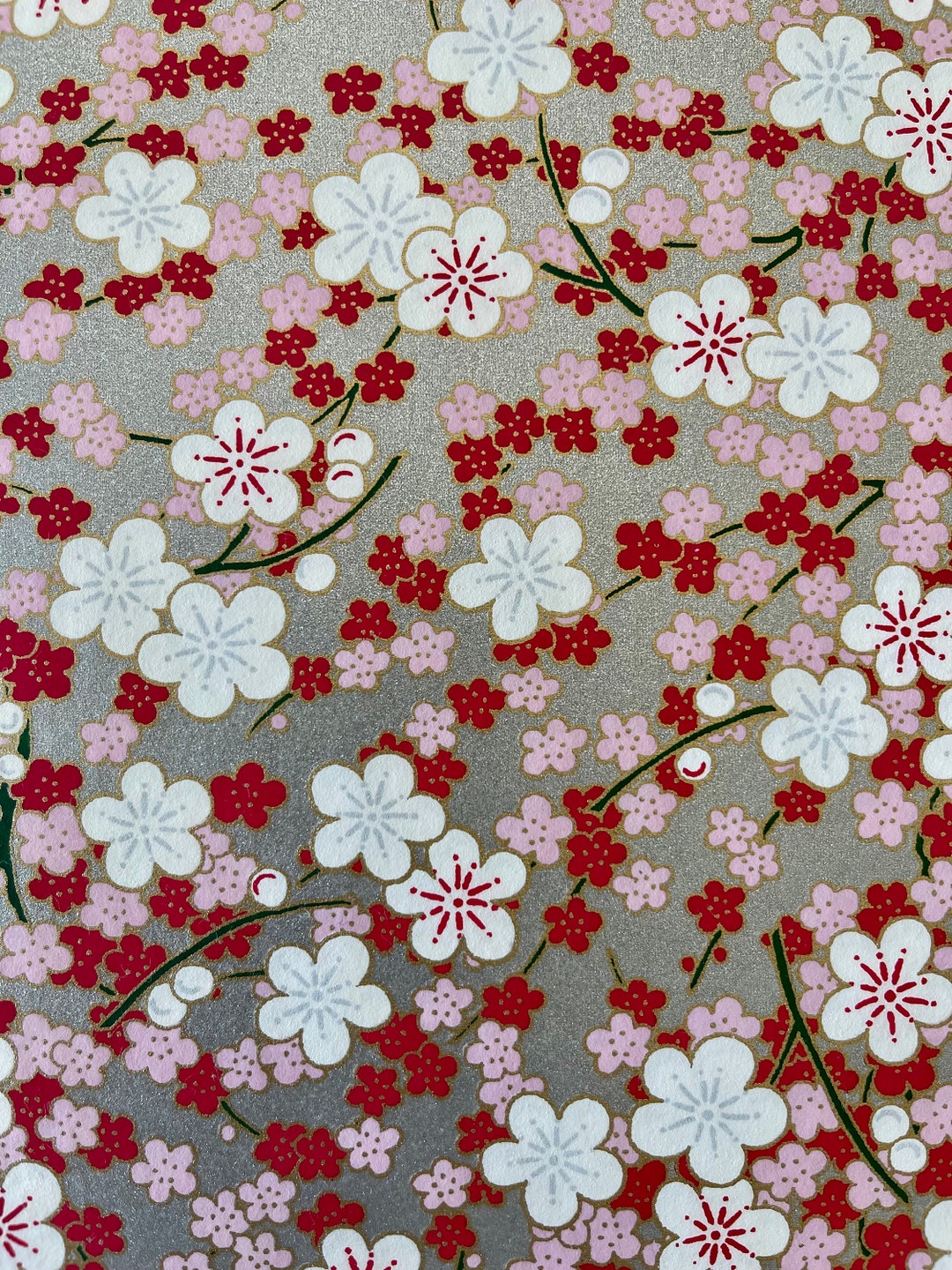 Origami -yuzen Washi -chiyogami -silk Screen Paper -craft Paper ...