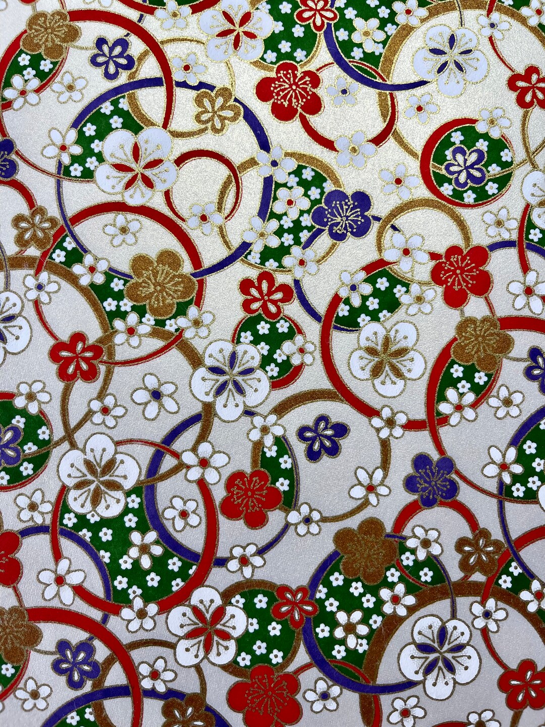 Origami -yuzen Washi -chiyogami - Silk Screen Paper -craft Paper ...