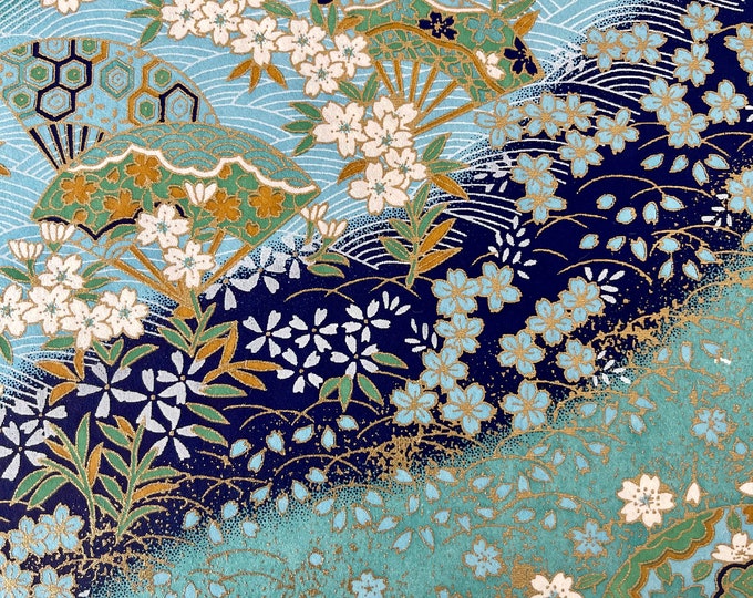 Origami yuzen Washi chiyogami silk Screen Paper craft Paper various ...