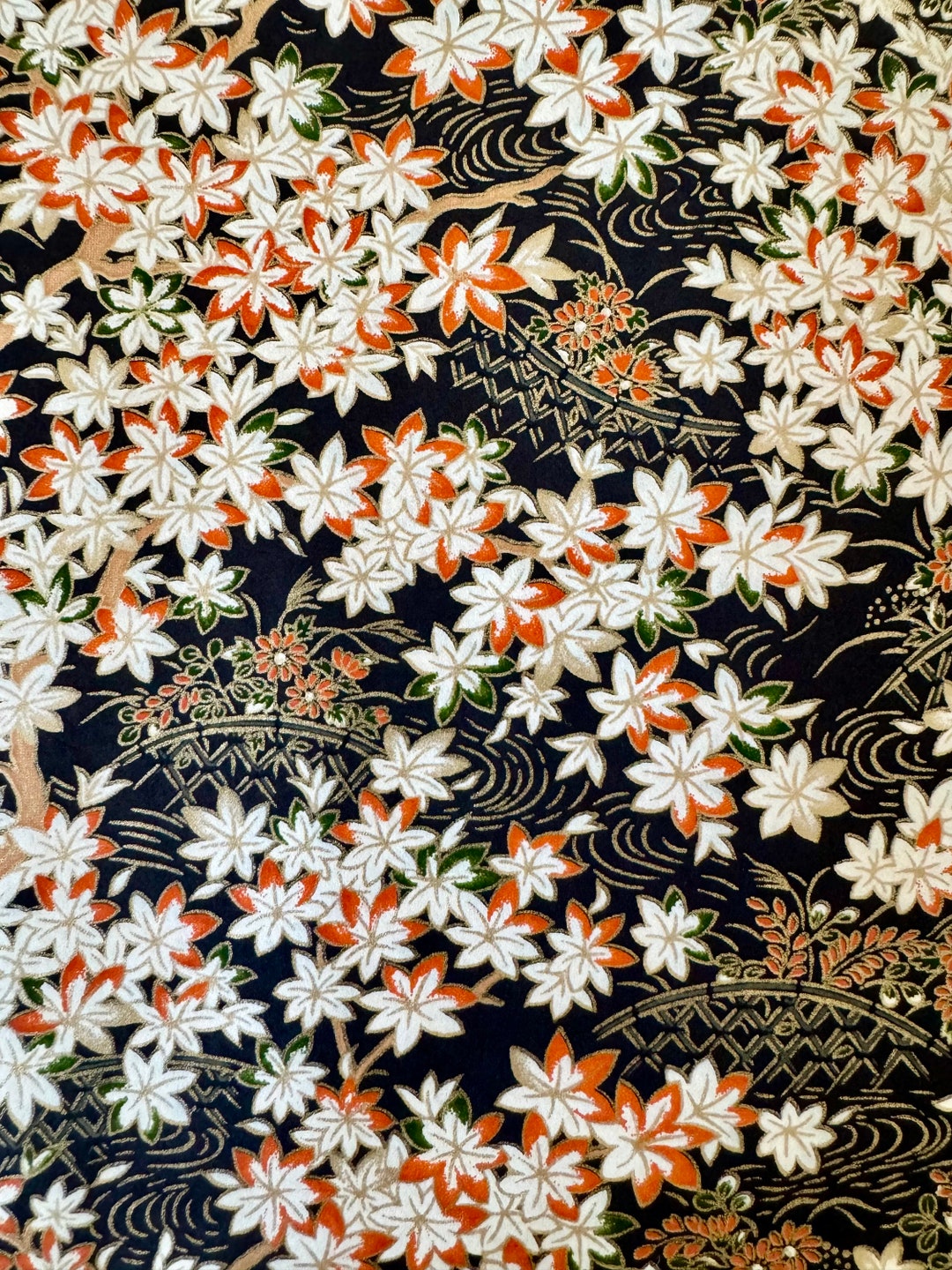 Origami -yuzen Washi -chiyogami -silk Screen Paper -craft Paper ...