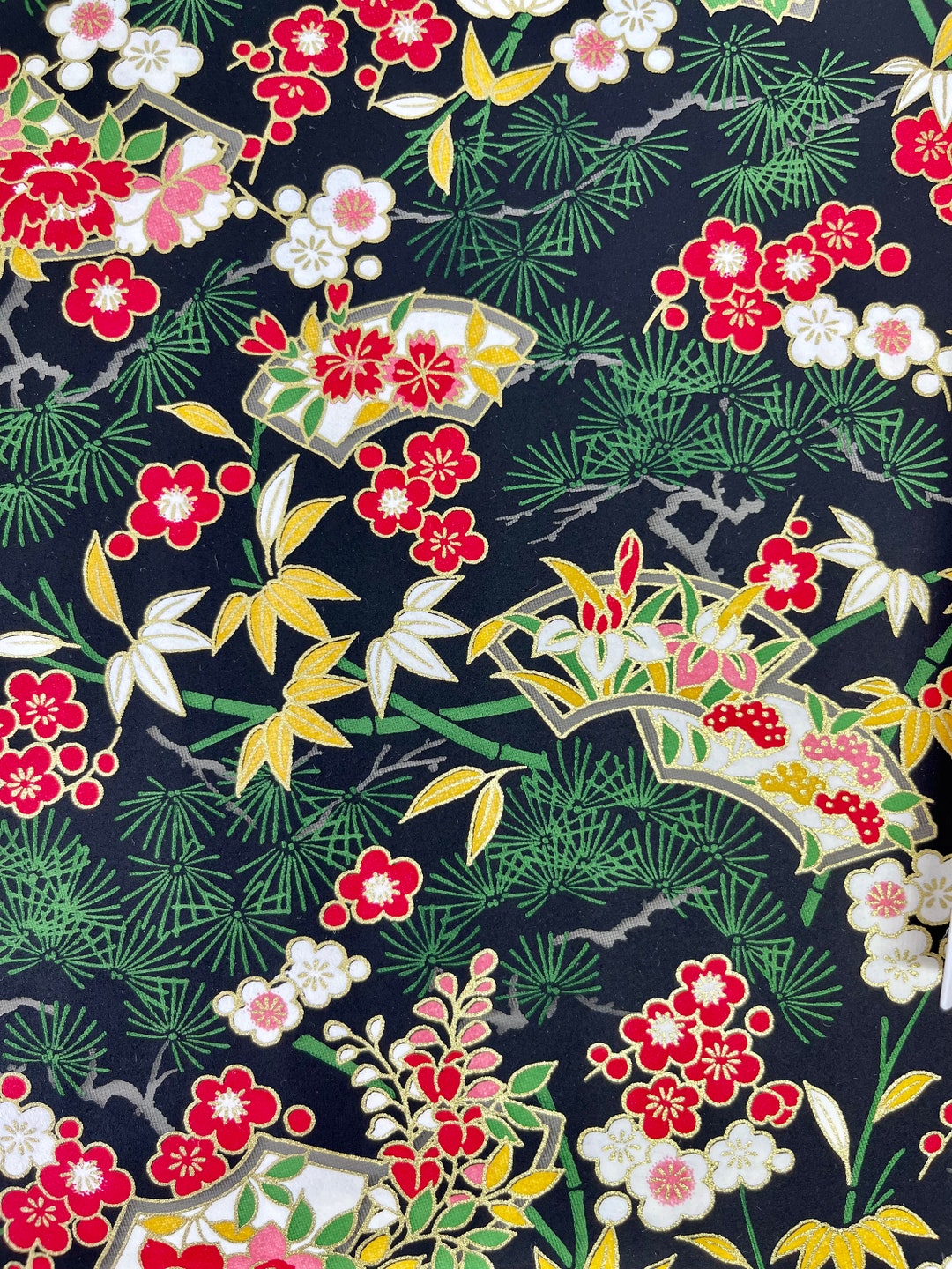 Origami -yuzen Washi -chiyogami - Silk Screen Paper -craft Paper ...