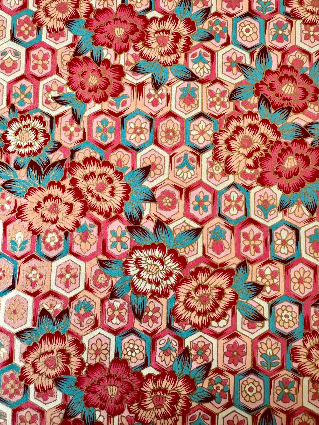 Origami -yuzen Washi -chiyogami -silk Screen Paper -craft Paper ...