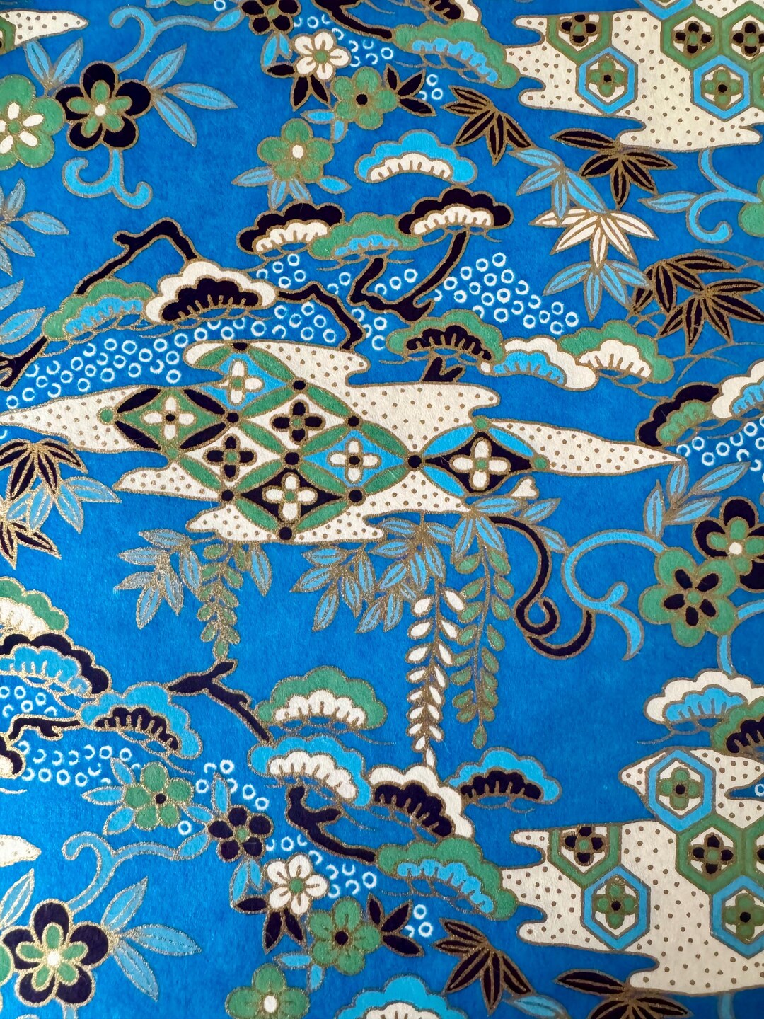 Origami -yuzen Washi -chiyogami -silk Screen Paper -craft Paper ...
