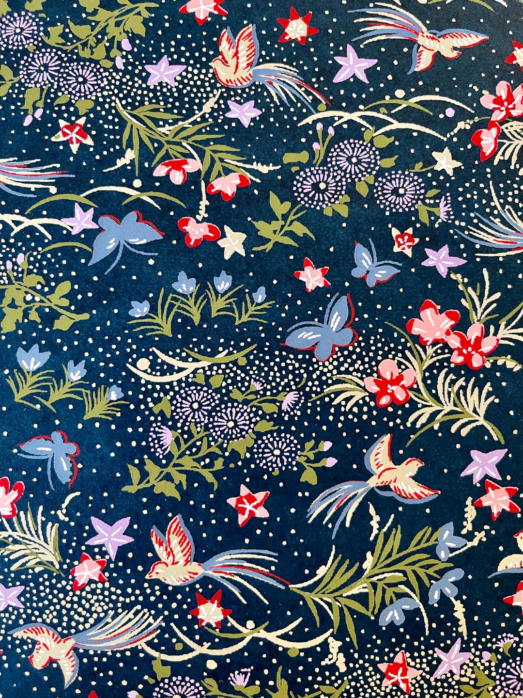 Origami -yuzen Washi -chiyogami -silk Screen Paper -craft Paper ...