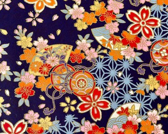 Origami yuzen Washi chiyogami silk Screen Paper craft - Etsy