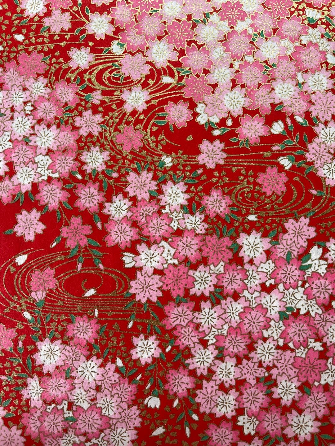 Origami -yuzen Washi -chiyogami -silk Screen Paper -craft Paper ...