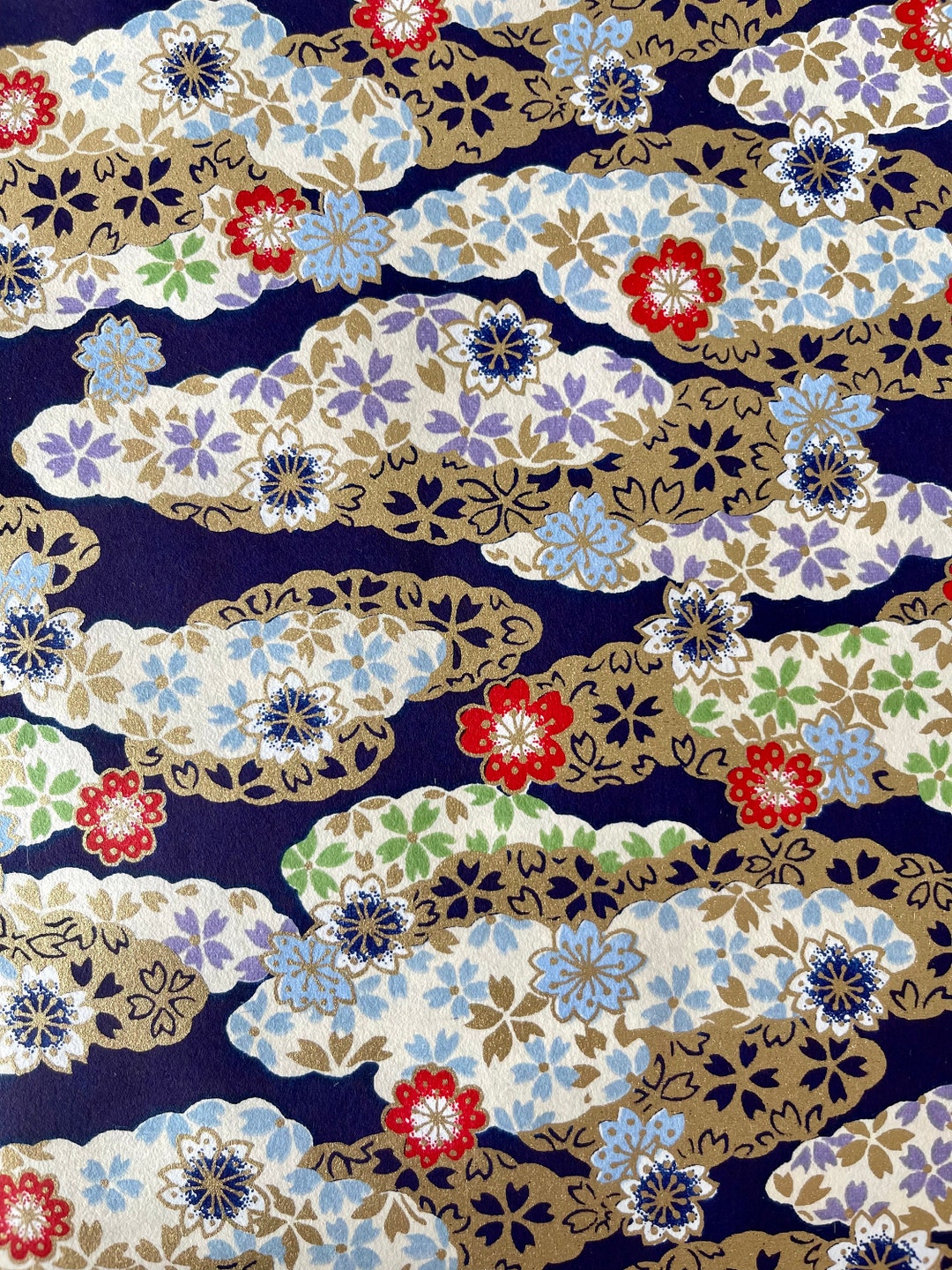 Origami -yuzen Washi -chiyogami -silk Screen Paper -craft Paper ...