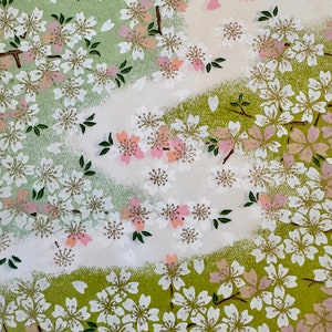 Origami -yuzen Washi -chiyogami -silk Screen Paper -craft Paper ...