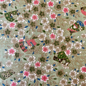 Origami -yuzen Washi -chiyogami -silk Screen Paper -craft Paper ...