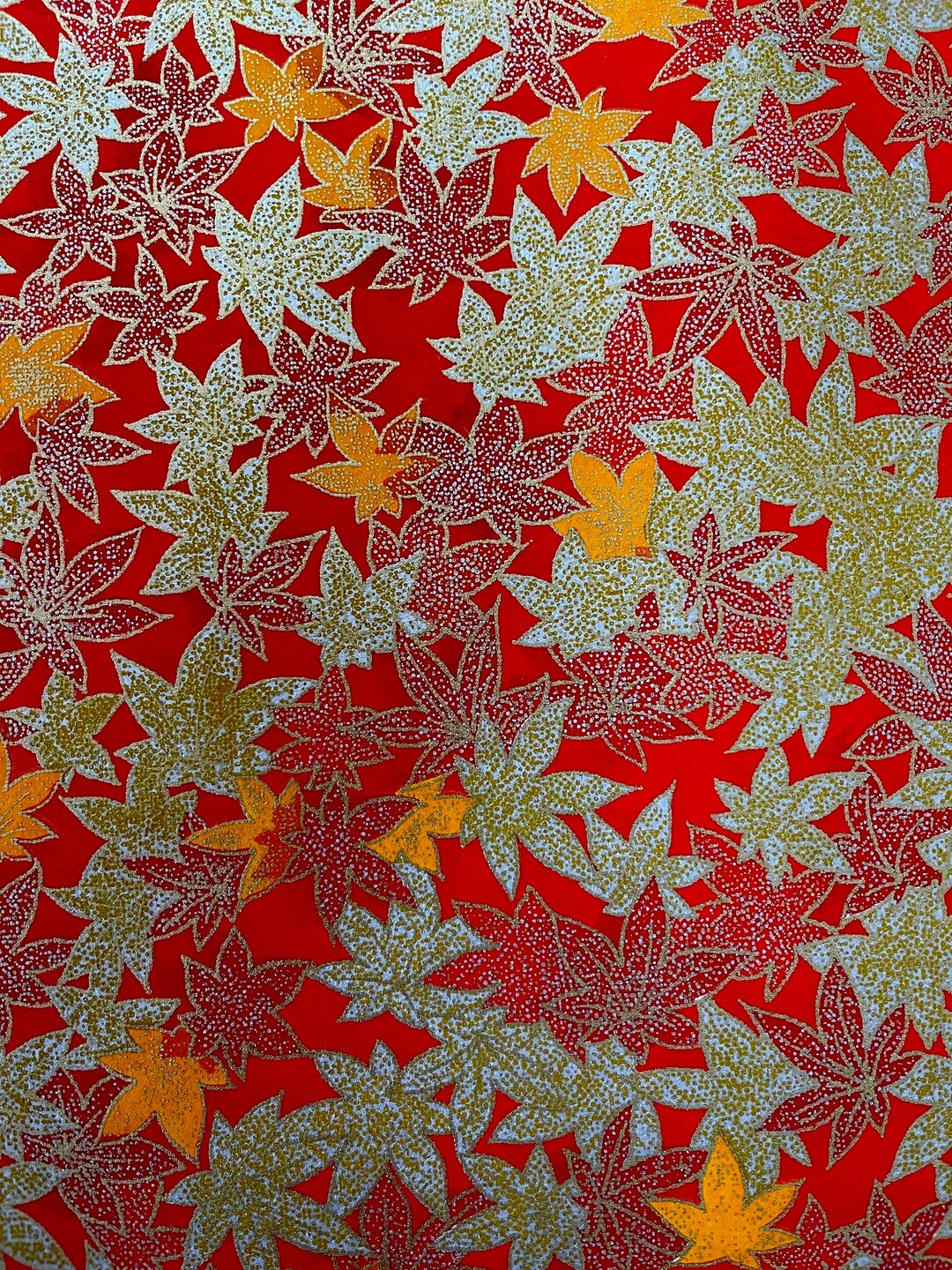 Origami -yuzen Washi -chiyogami - Silk Screen Paper -craft Paper ...