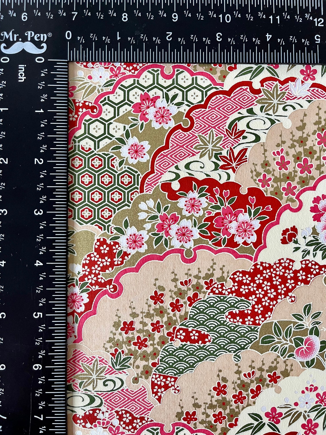 Origami -yuzen Washi -chiyogami -silk Screen Paper -craft Paper ...