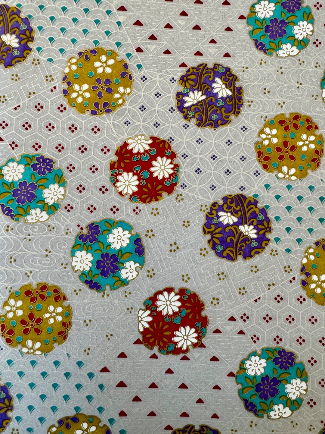 Origami -yuzen Washi -chiyogami -silk Screen Paper -craft Paper ...