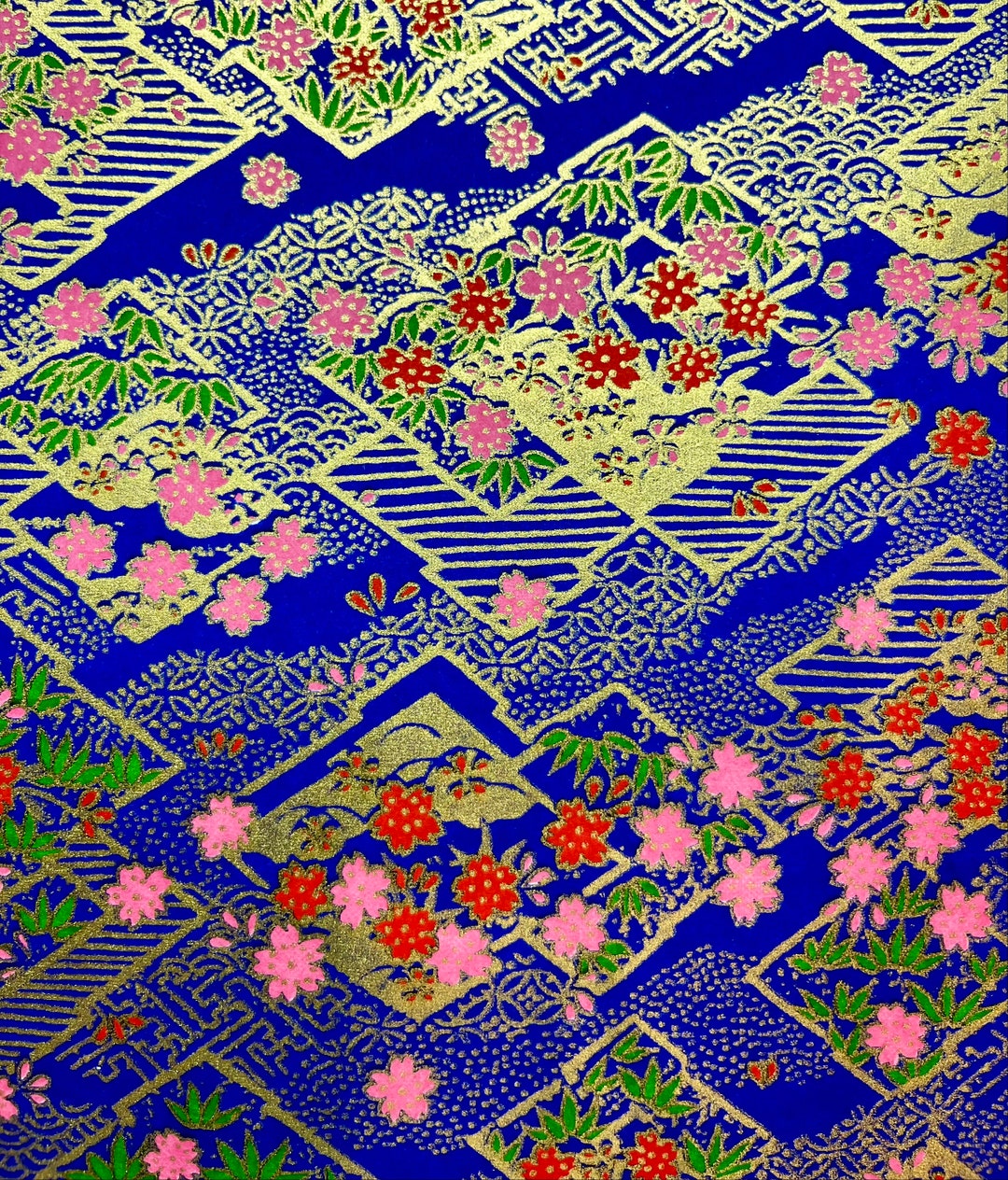 Origami -yuzen Washi -chiyogami -silk Screen Paper -craft Paper ...