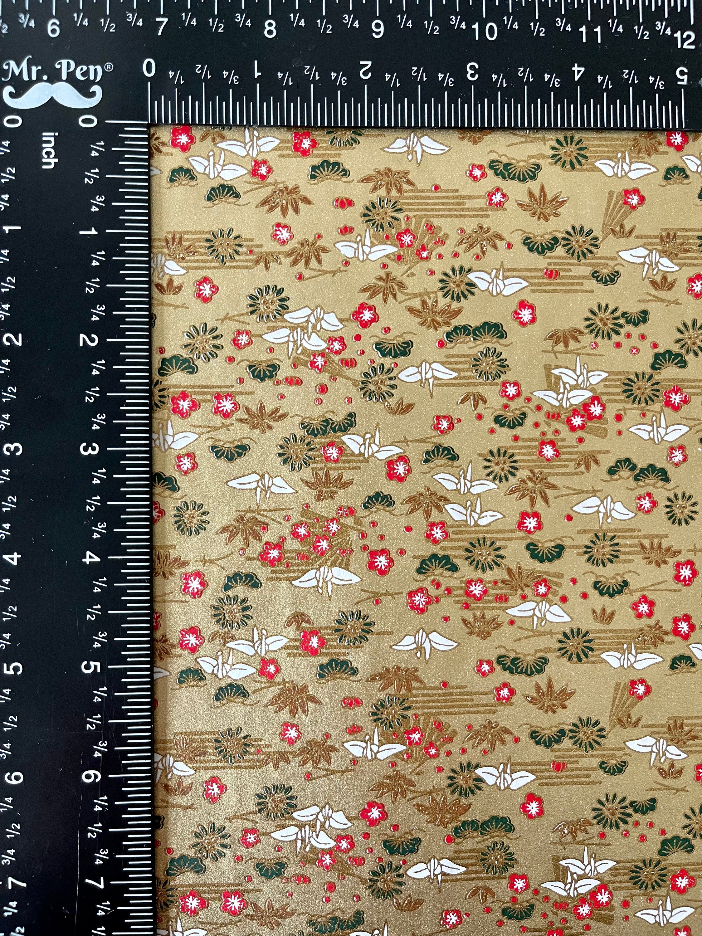 Origami -yuzen Washi -chiyogami -silk Screen Paper -craft Paper ...