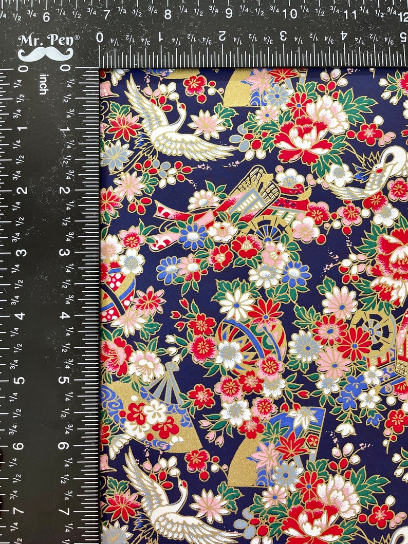 Origami yuzen Washi chiyogami silk Screen Paper craft - Etsy