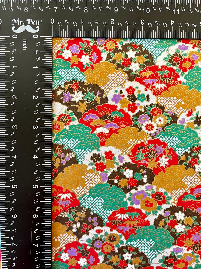 Origami yuzen Washi chiyogami Silk Screen Paper craft - Etsy