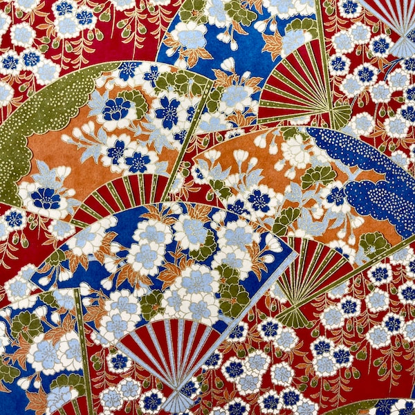 Large Japanese Fan - Etsy