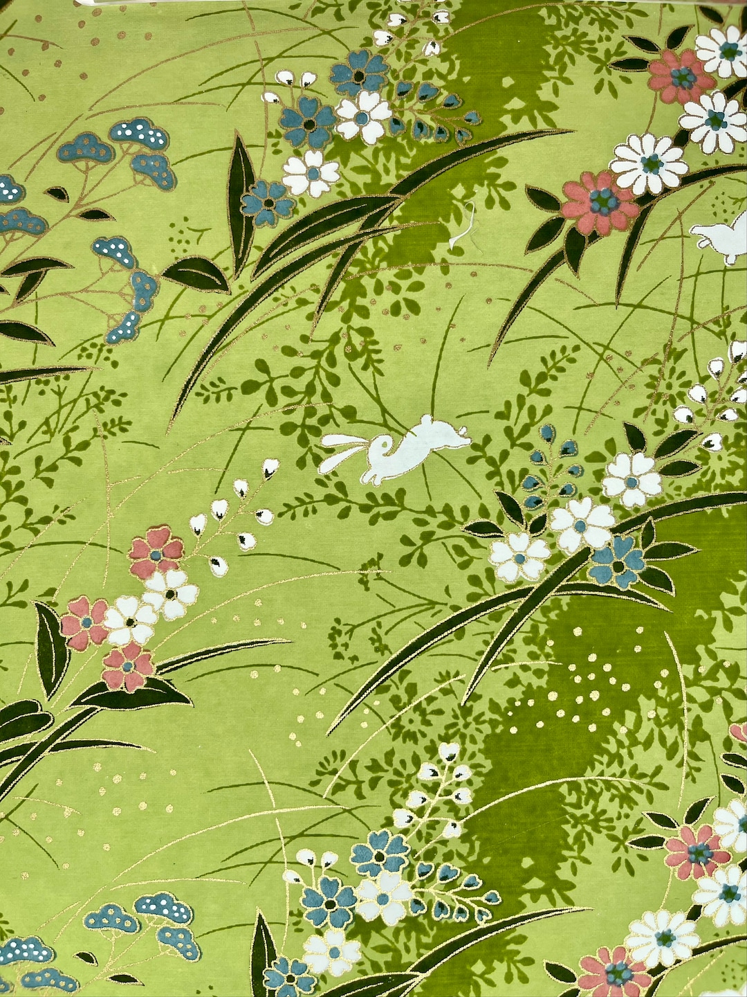 Origami -yuzen Washi -chiyogami - Silk Screen Paper -craft Paper ...