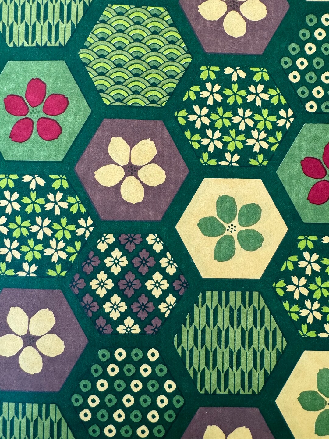 Origami -yuzen Washi -chiyogami -silk Screen Paper -craft Paper ...