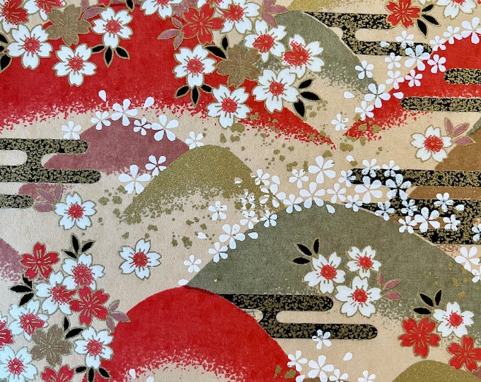 Origami yuzen Washi chiyogami Silk Screen Paper craft Paper various ...